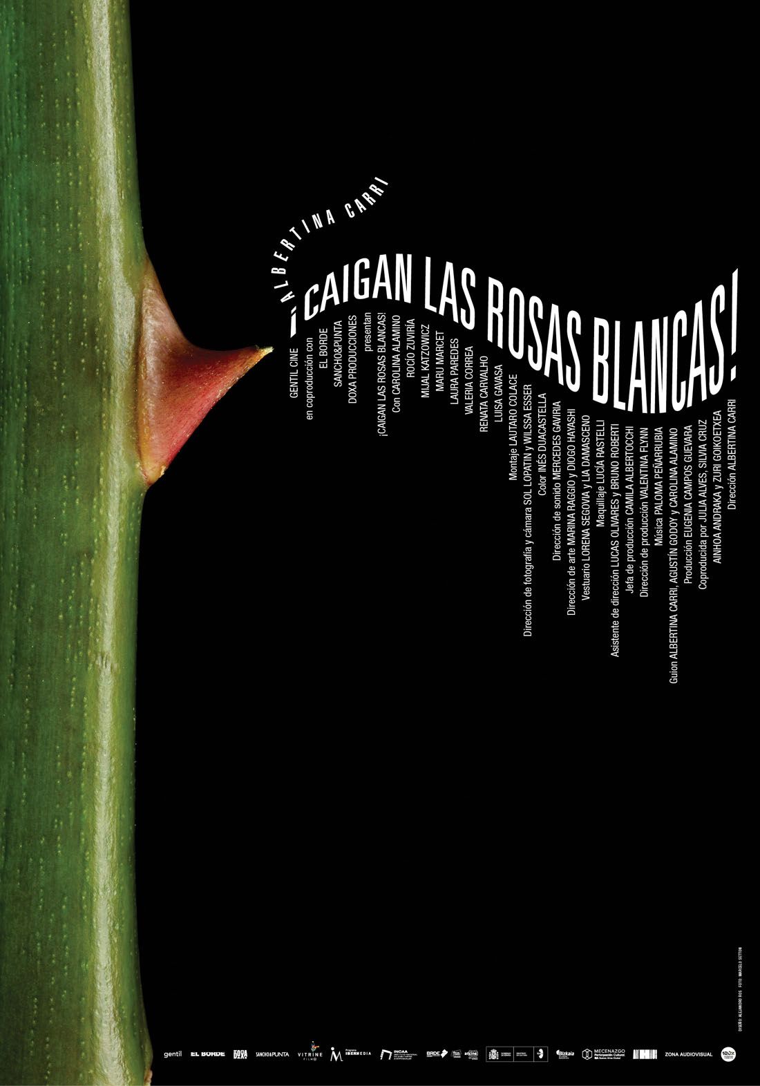 Reparto de la película ¡Caigan las rosas blancas! : directores, actores ...