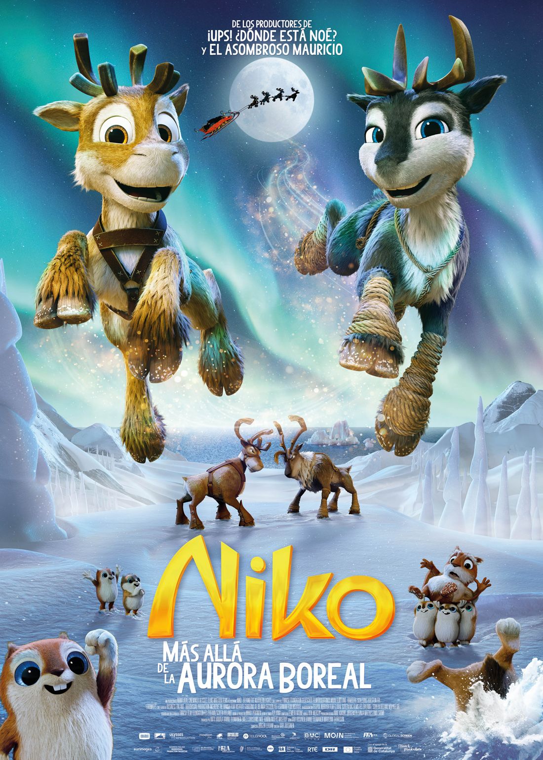 Niko 3: Más allá de la Aurora Boreal - Película 2024 - SensaCine.com