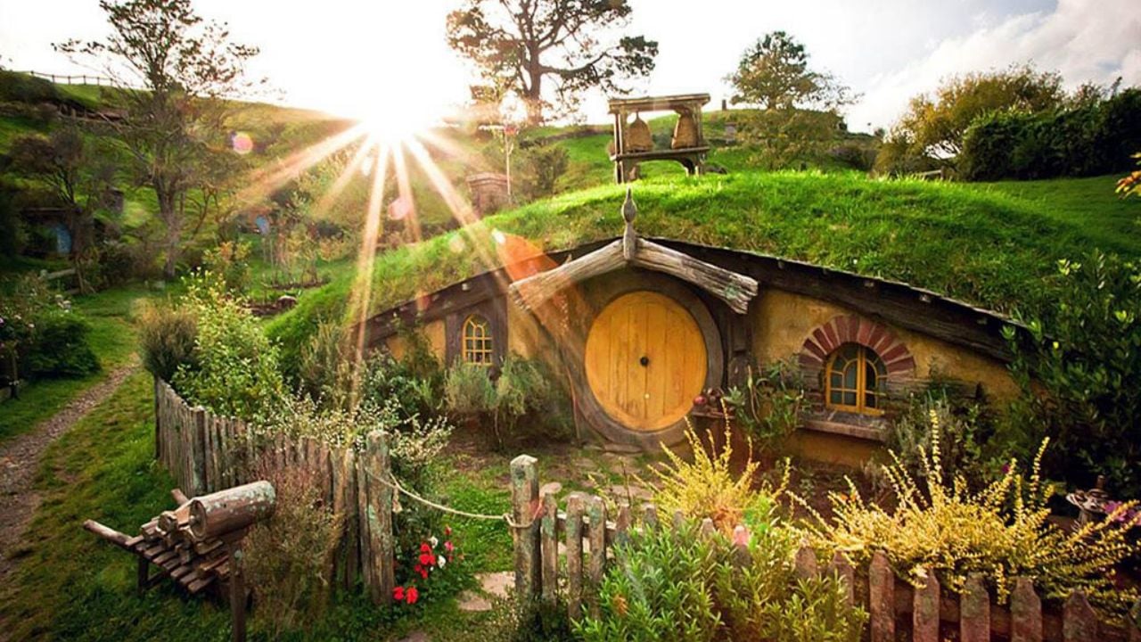 Por primera vez en la historia, puedes alojarte en el Hobbiton original ...