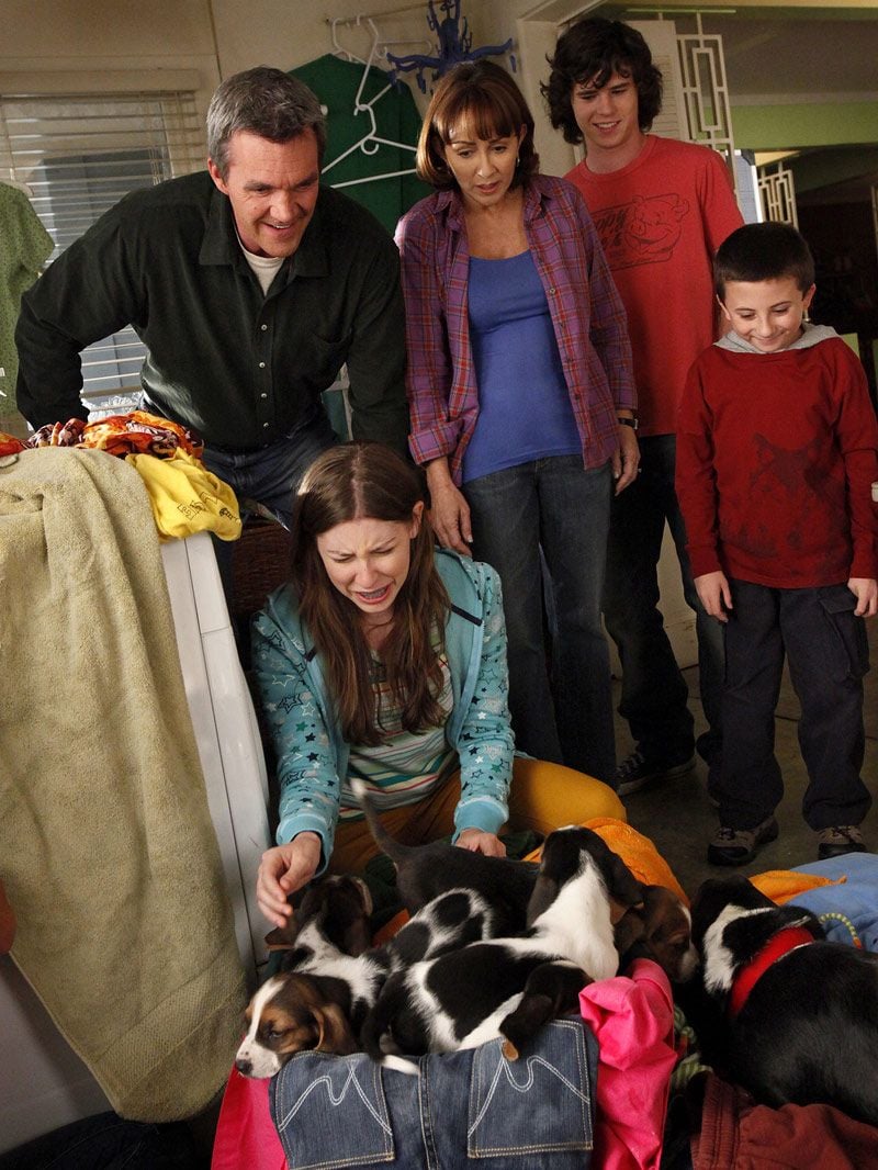 The Middle : Foto Neil Flynn, Patricia Heaton, Eden Sher, Atticus Shaffer, Charlie McDermott ...