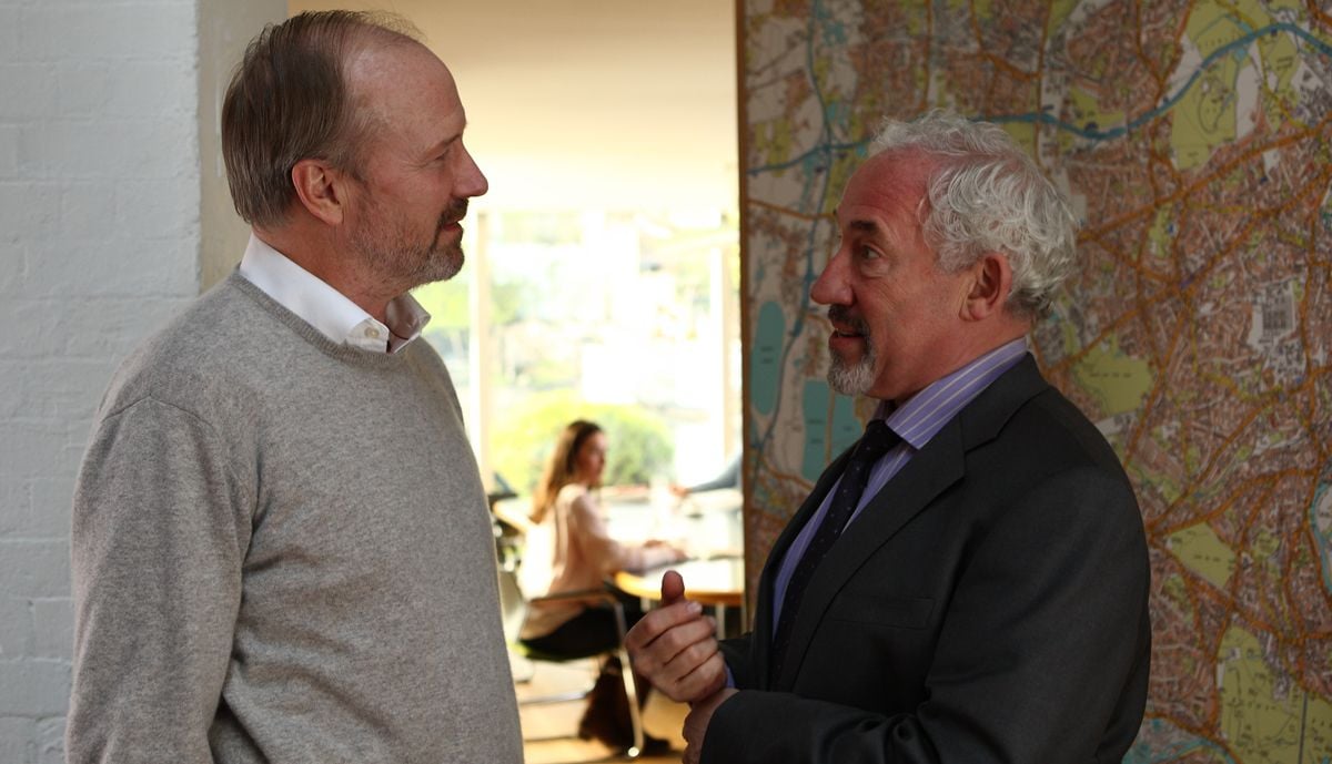 Foto de Simon Callow - Tres veces 20 años : Foto William Hurt, Julie Gavras, Simon Callow - Foto ...