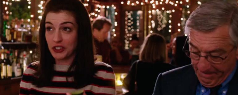 'The Intern': Robert De Niro es el becario de Anne Hathaway en el ...