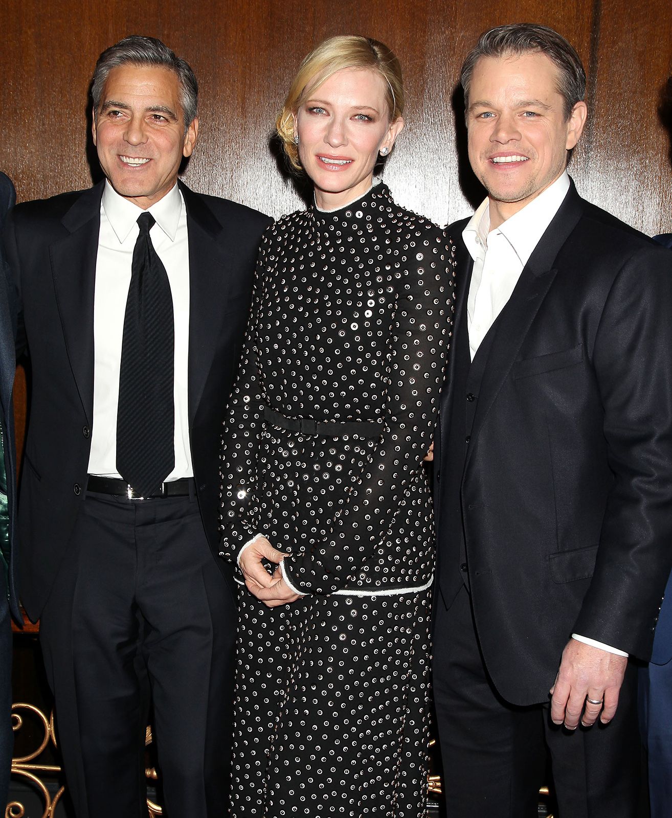 Foto de Matt Damon - Monuments Men : Couverture magazine Cate Blanchett ...