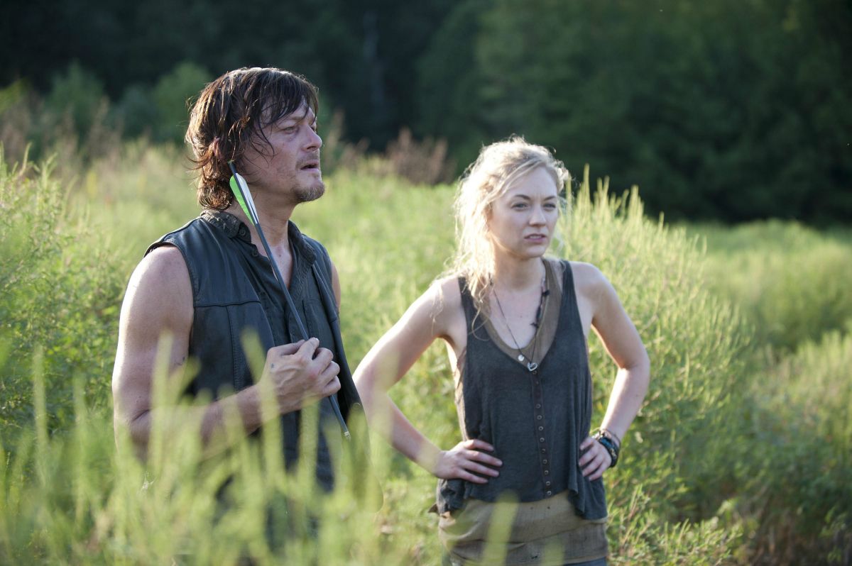 The Walking Dead : The Walking Dead : Foto Emily Kinney, Norman Reedus ...