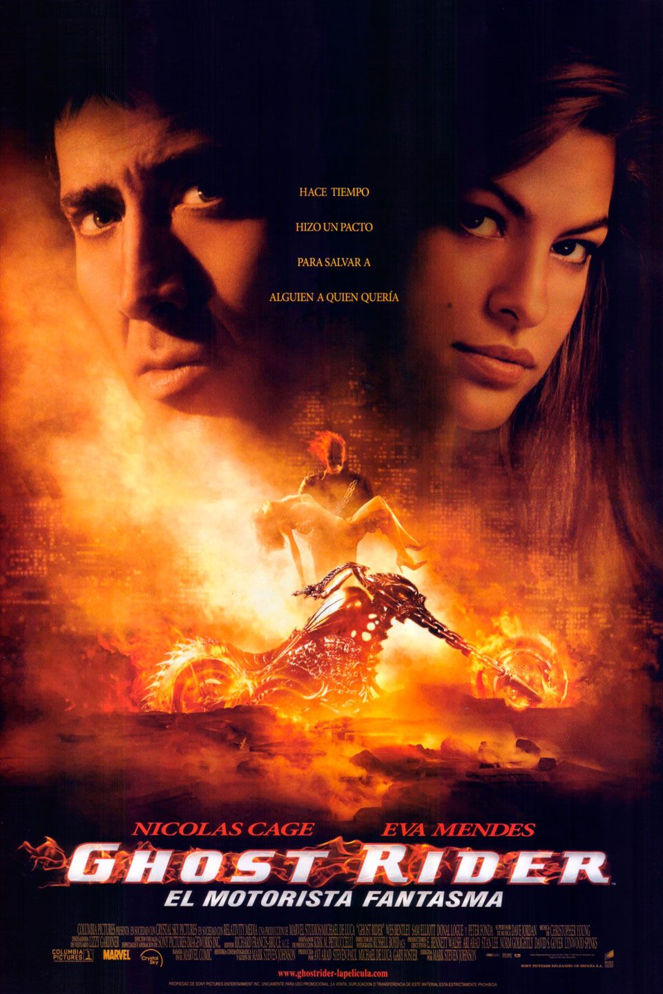 Cartel de la película Ghost Rider. El motorista fantasma - Foto 11 por ...