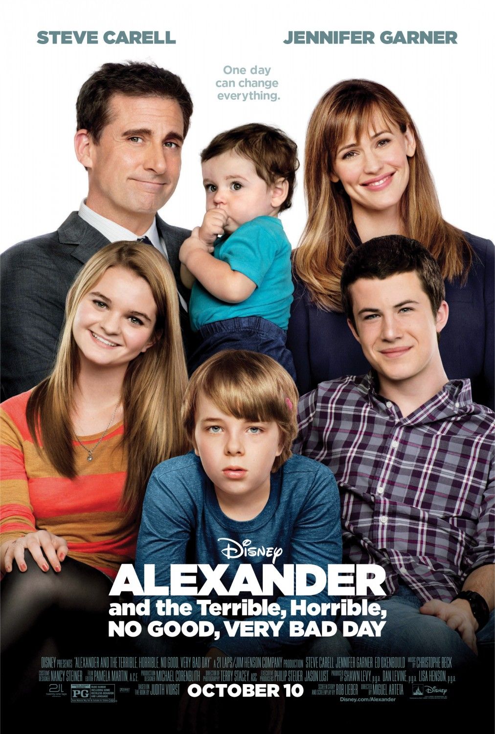 Cartel de la película Alexander y el día terrible, horrible, espantoso ...