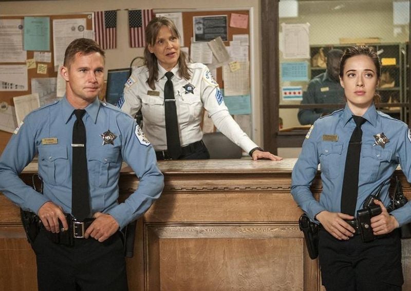 Chicago Pd Chicago Pd Foto Amy Morton Marina Squerciati Brian Geraghty Foto 813 Sobre