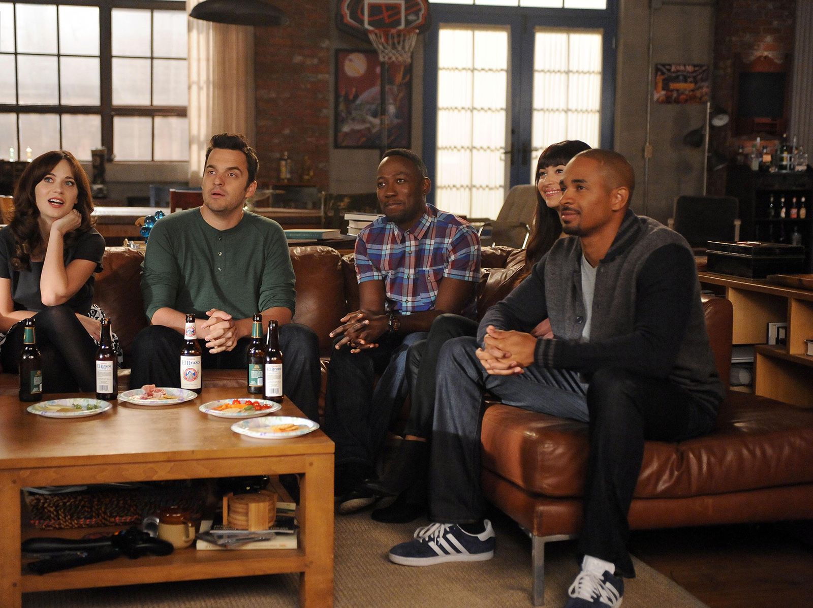 New Girl : New Girl : Foto Jake Johnson, Zooey Deschanel, Hannah Simone ...