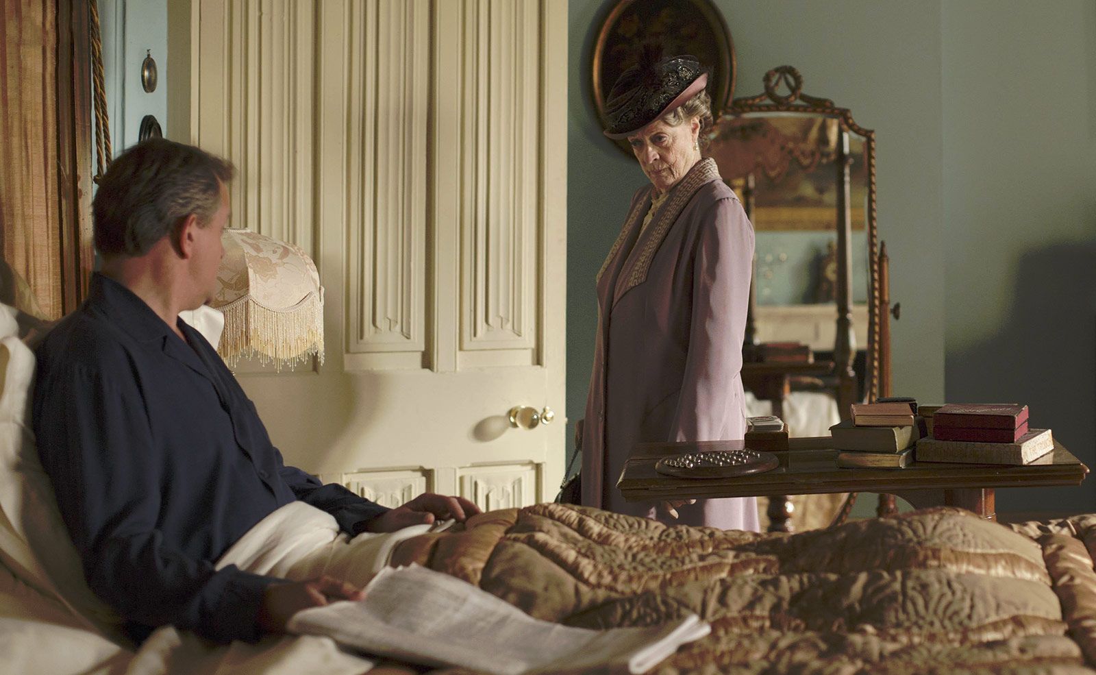 Foto de Maggie Smith - Downton Abbey : Foto Hugh Bonneville, Maggie Smith - Foto 50 de 141 ...