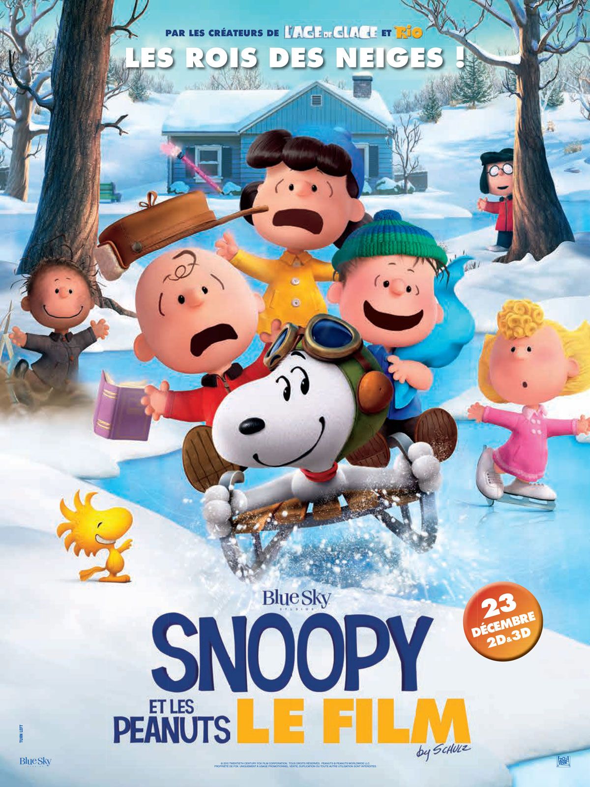 Cartel de la película Carlitos y Snoopy. La película de Peanuts - Foto ...