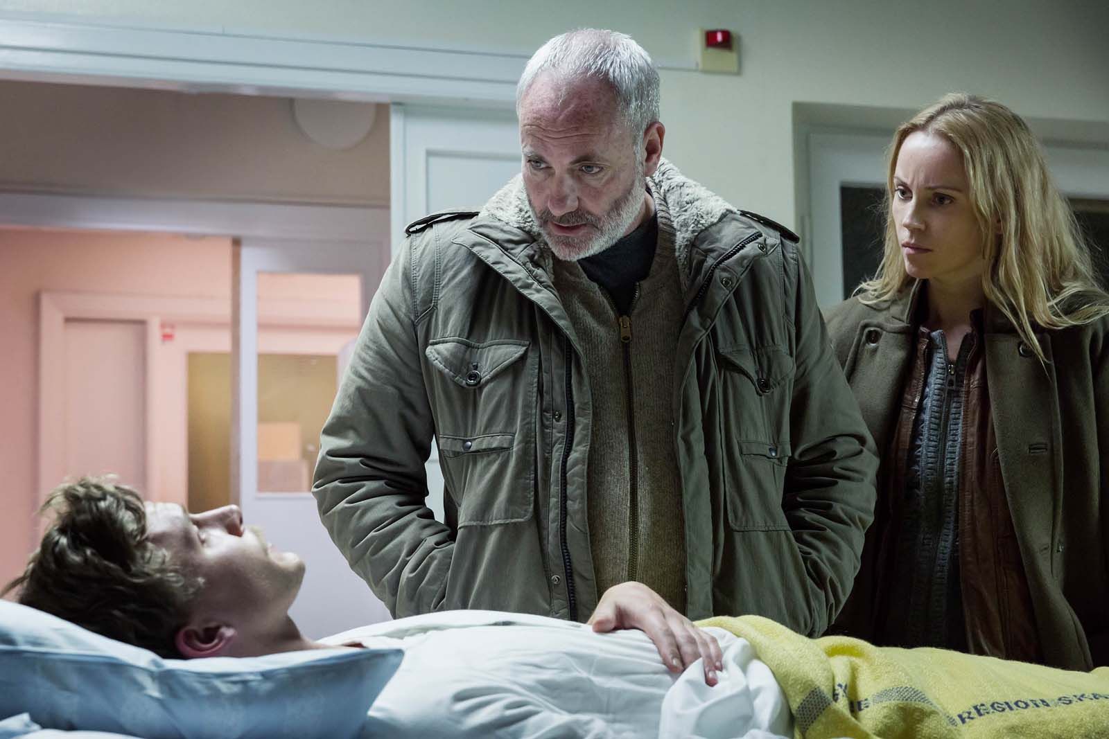 Bron / Broen / The Bridge (2011) : Foto Sofia Helin, Kim Bodnia - Foto ...