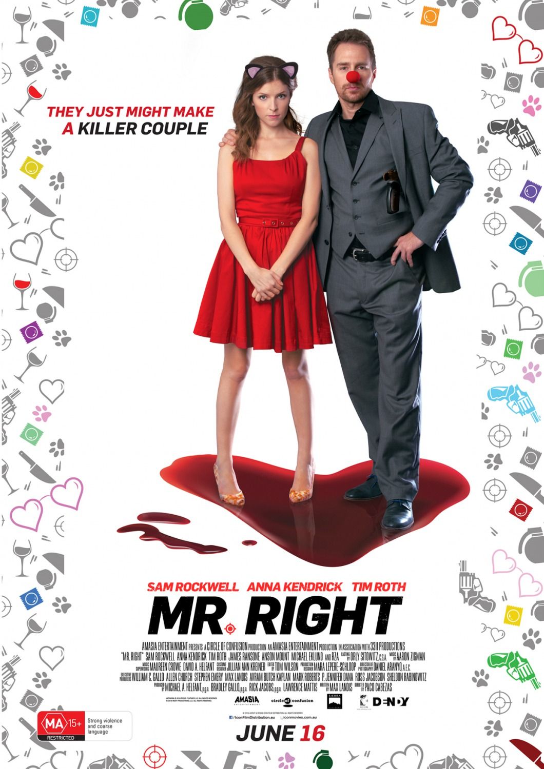 Cartel de la película Mr. Right - Foto 1 por un total de 16 - SensaCine.com