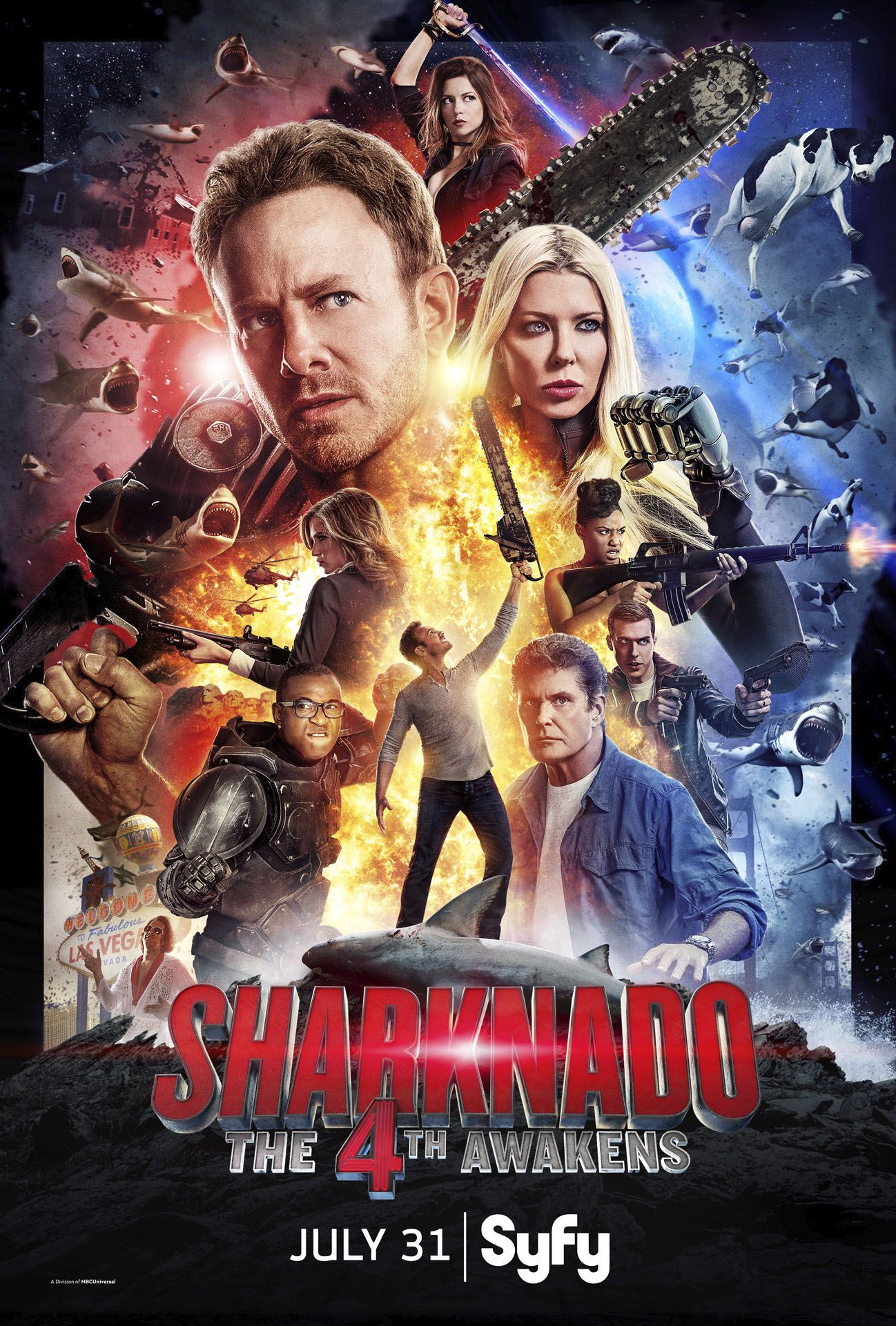 Sharknado 4: Que la 4 te acompañe - Película 2016 - SensaCine.com