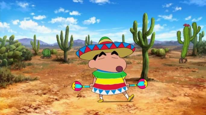 Foto de la película Shin-chan en México: El Ataque del Cactus Gigante ...