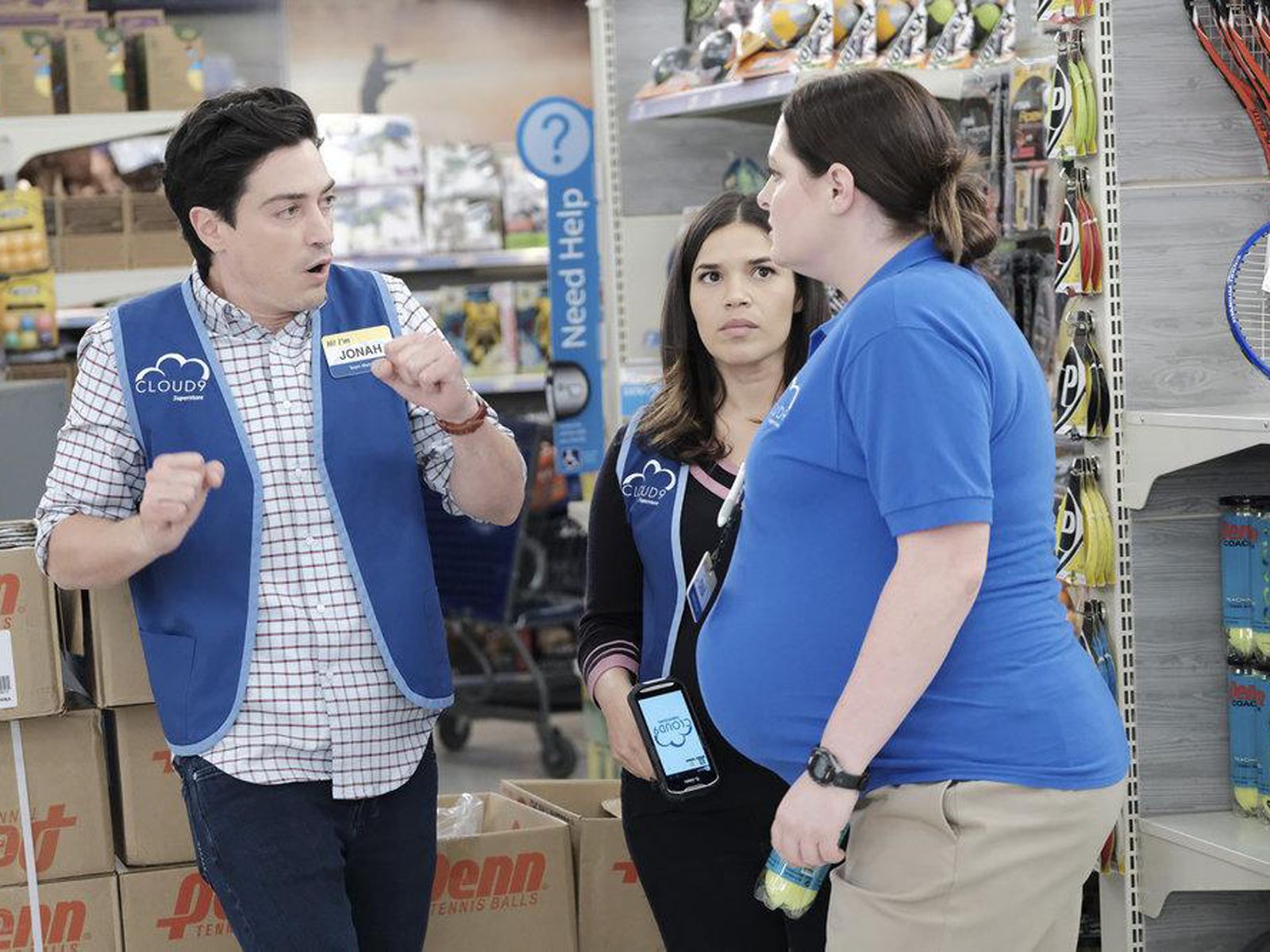 Superstore : Superstore : Foto Ben Feldman, Lauren Ash, America Ferrera ...