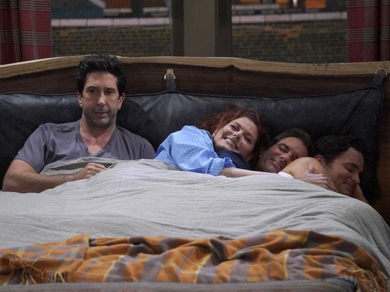 Foto de Matt Bomer - Will y Grace : Foto David Schwimmer, Matt Bomer, Eric McCormack, Debra ...