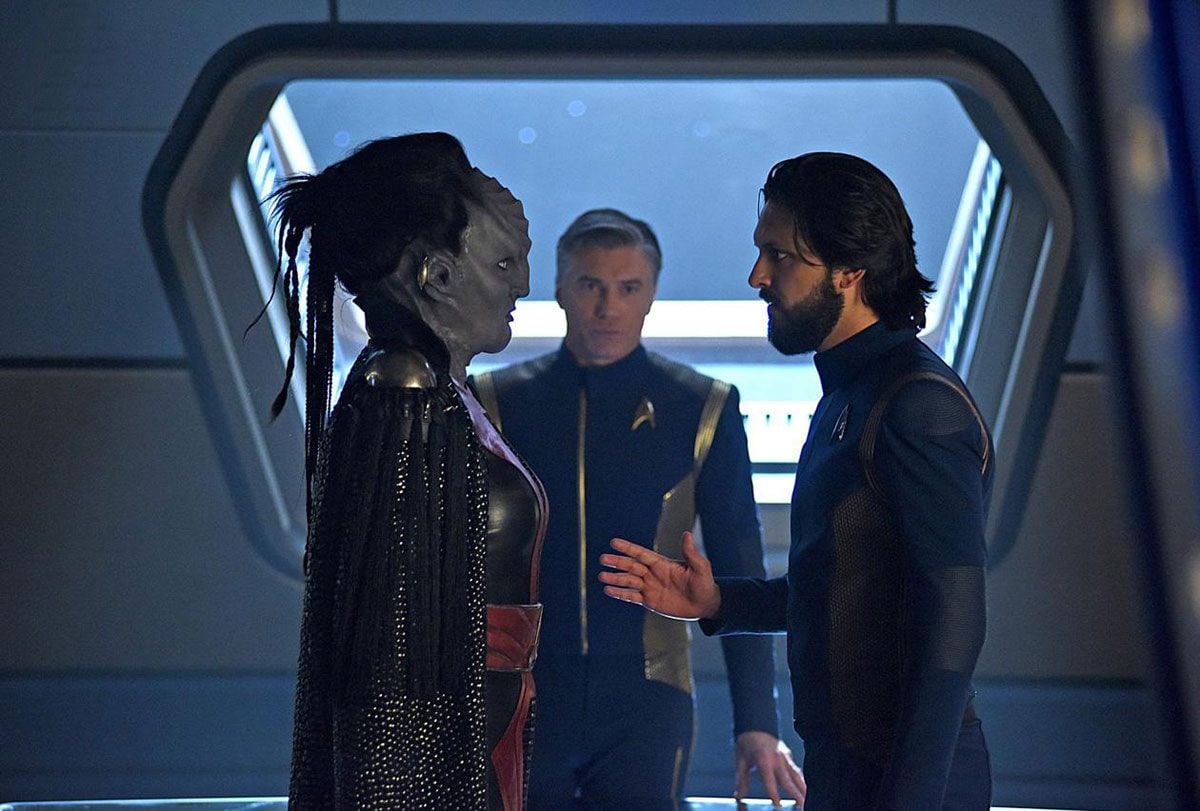Star Trek: Discovery : Star Trek: Discovery : Foto Anson Mount, Shazad ...