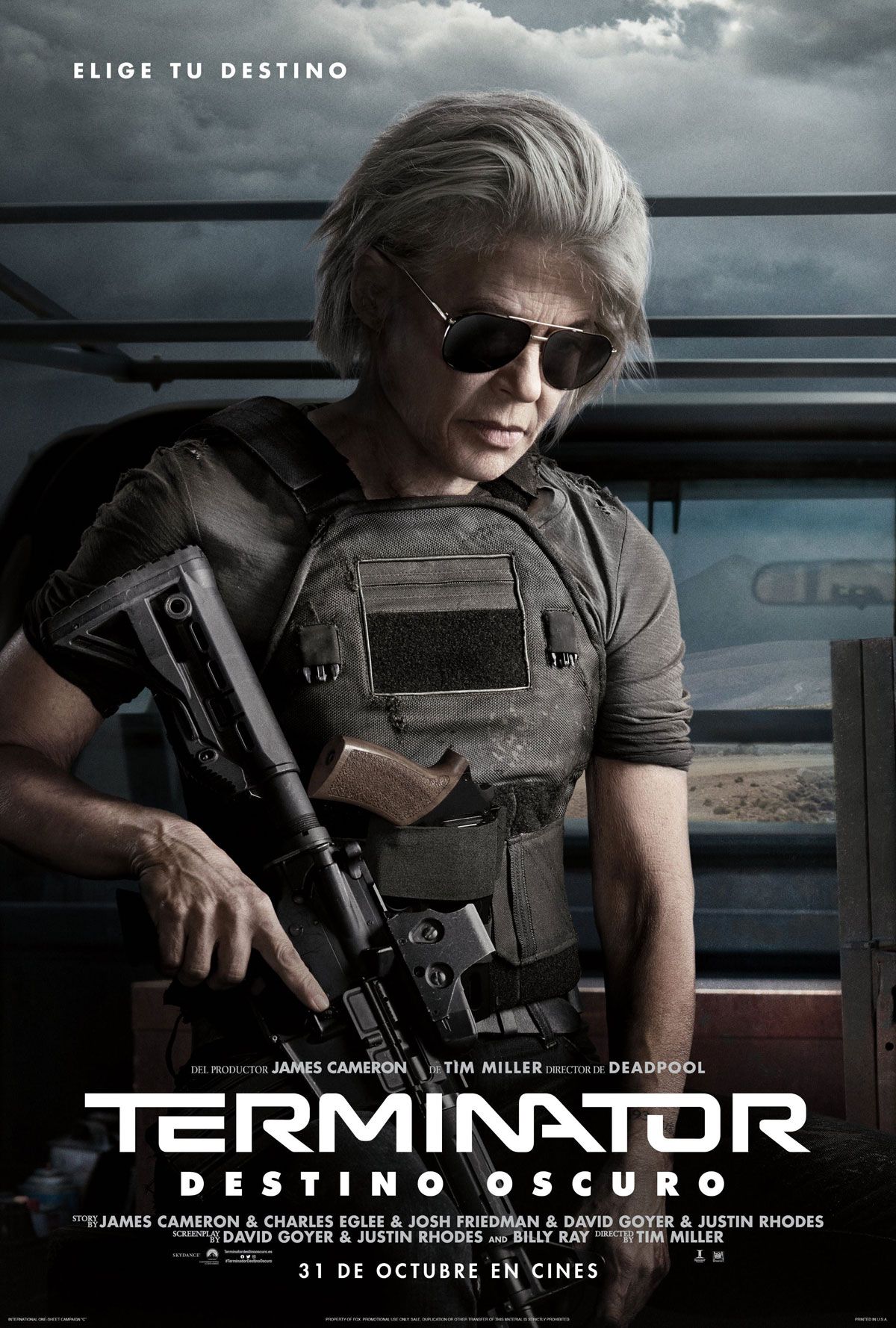 Cartel de la película Terminator: Destino oscuro - Foto 6 por un total ...