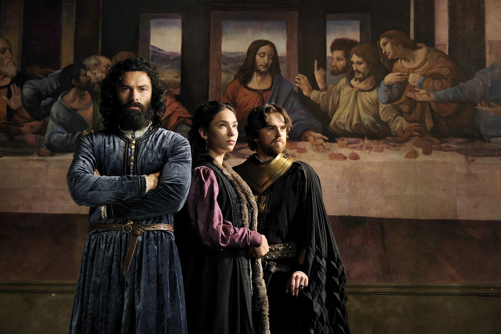 Leonardo : Foto Aidan Turner, Matilda De Angelis, Freddie Highmore ...