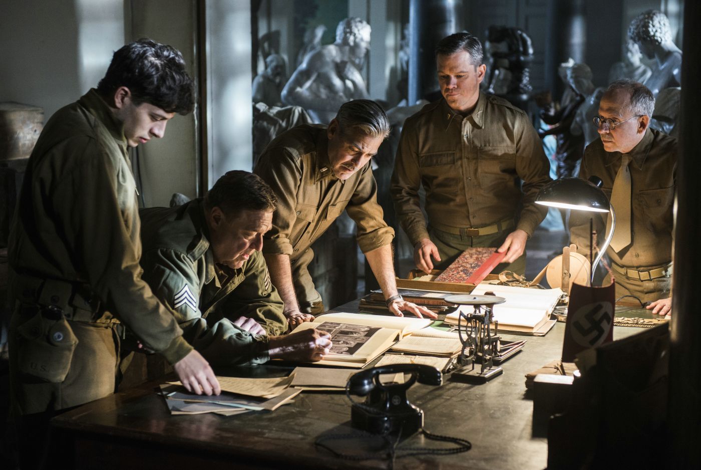 Foto de John Goodman - Monuments Men : Foto Bob Balaban, George Clooney ...