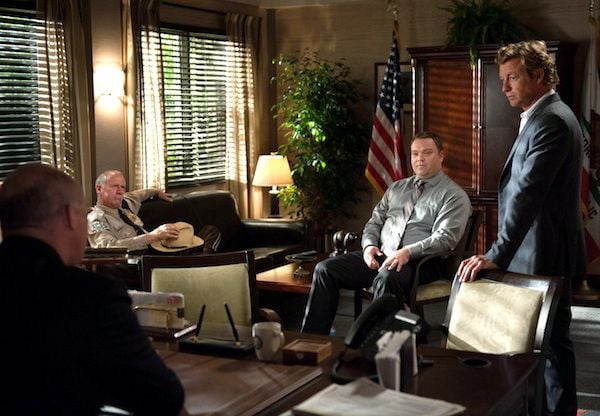 Foto de Simon Baker - El Mentalista : Foto Drew Powell, Xander Berkeley, Simon Baker, Michael ...