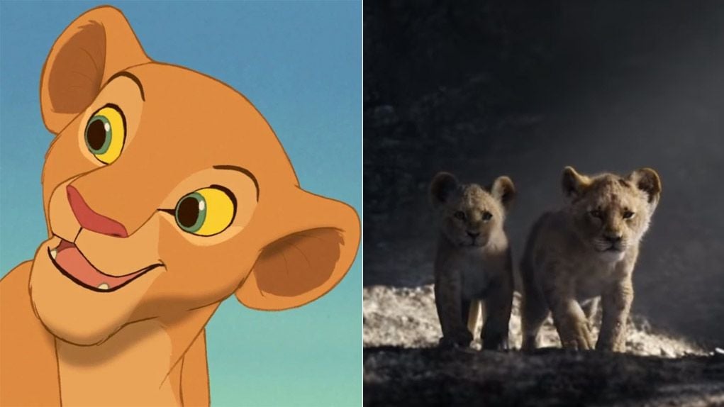 'El rey león': Los personajes originales, comparados con los del ...